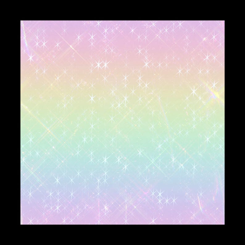 Pastel Rainbow Sparkles Digital Papers BONUS Photoshop - Etsy