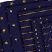 Navy Blue and Gold Glitter Patterns, Digital Papers, Seamless, Textures ...