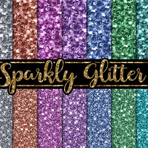 Glitterish Black Digital Papers Seamless Textures - Etsy Australia