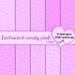 Embossed Candy Pink Digital Papers Bonus Photoshop Pattern | Etsy