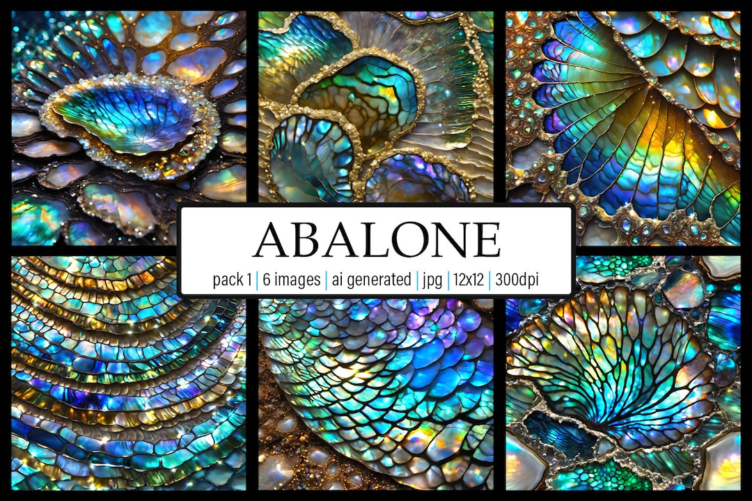Abalone, Digital Papers, Backgrounds, Mermaid Backgrounds, Textures ...