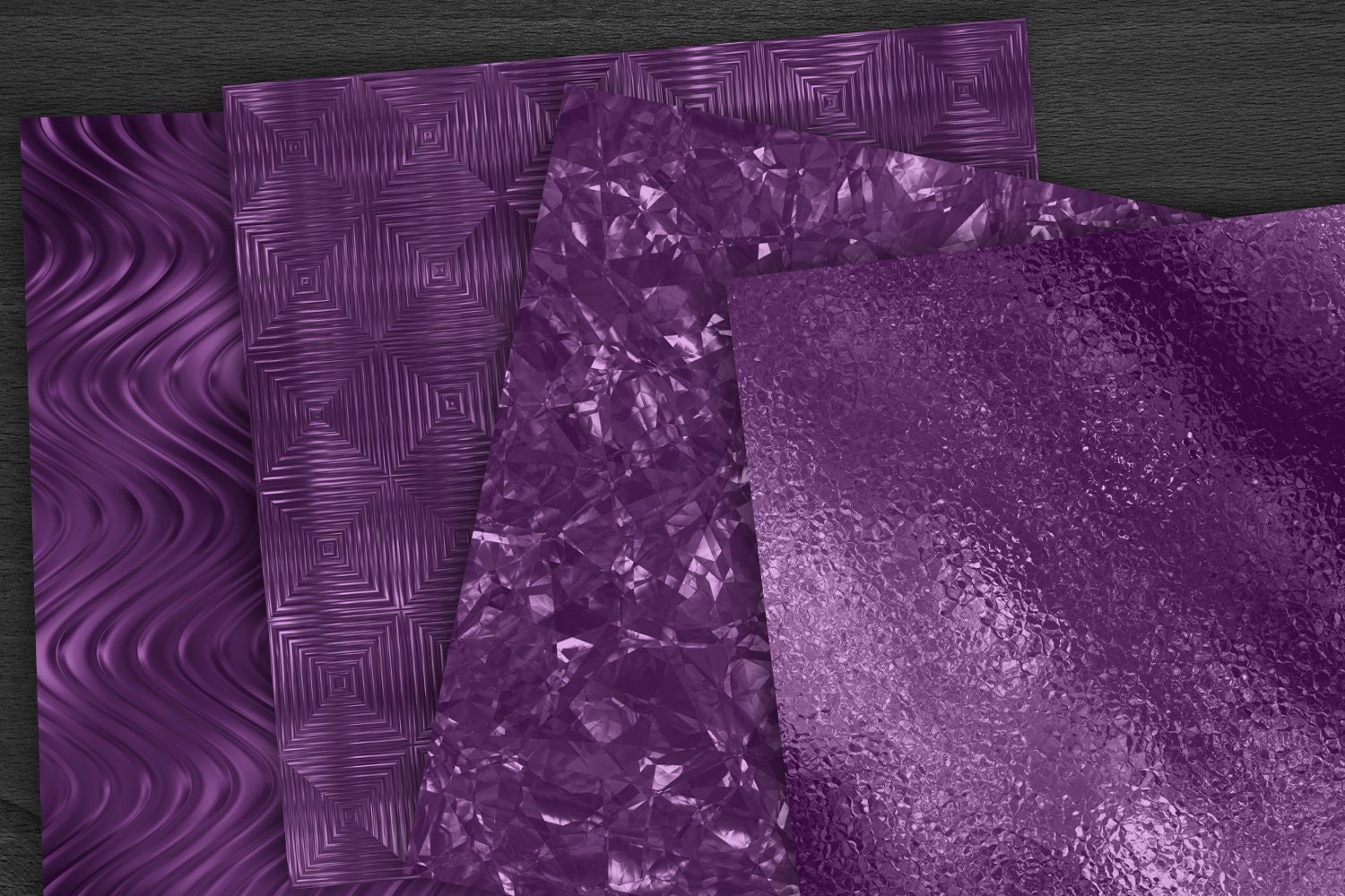 Royal Purple Textures, Purple Backgrounds, Metallic Foil, Digital ...