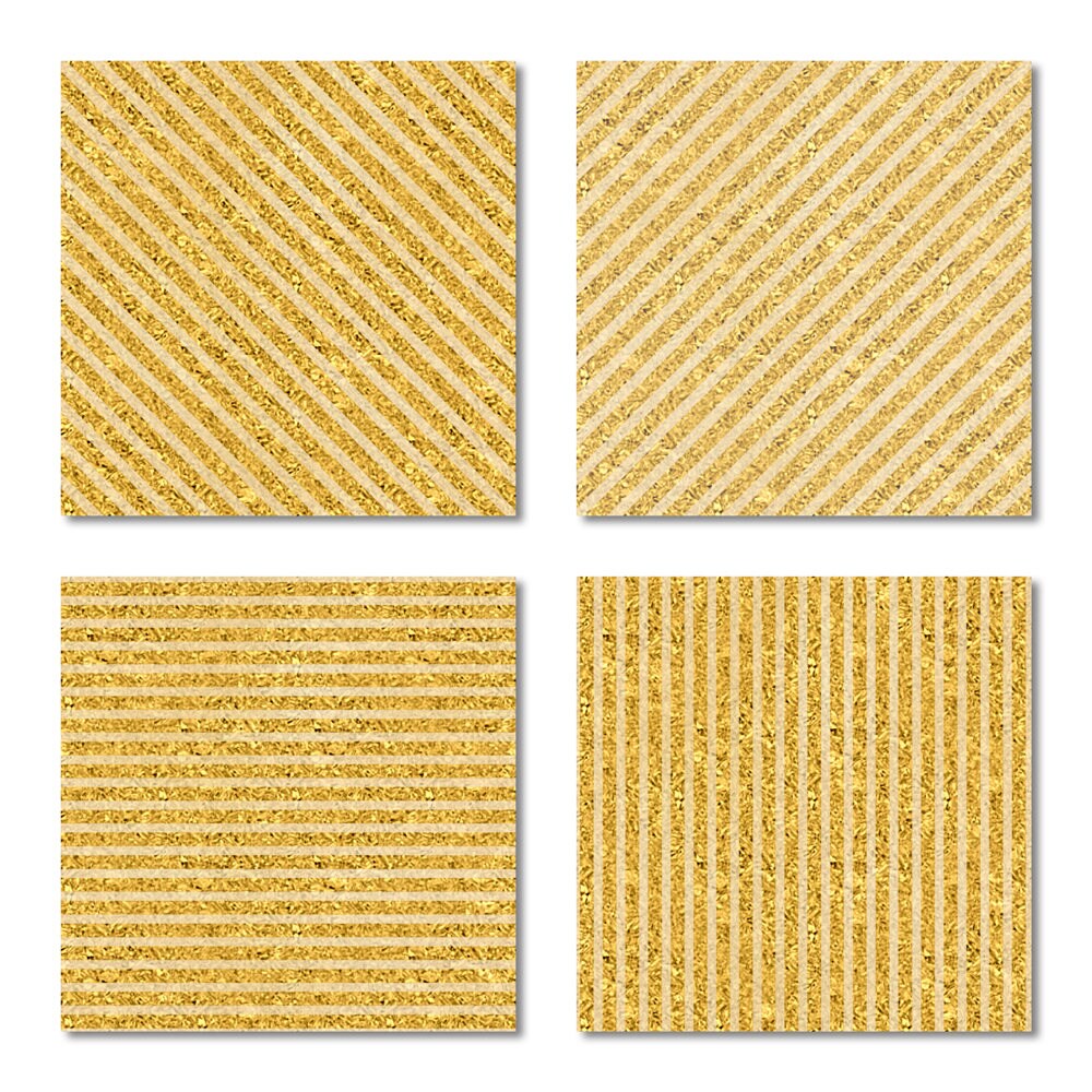 Gold Glitter Stripes Digital Papers Pack 1 BONUS Pattern - Etsy Australia