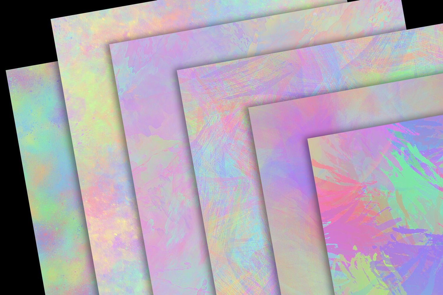 Multi-color Backgrounds Digital Papers, Seamless, Textures ...