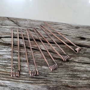 Set of 5 Mini Hair Pins for Updo Hairstyles, Hair Forks, Hair Sticks ...