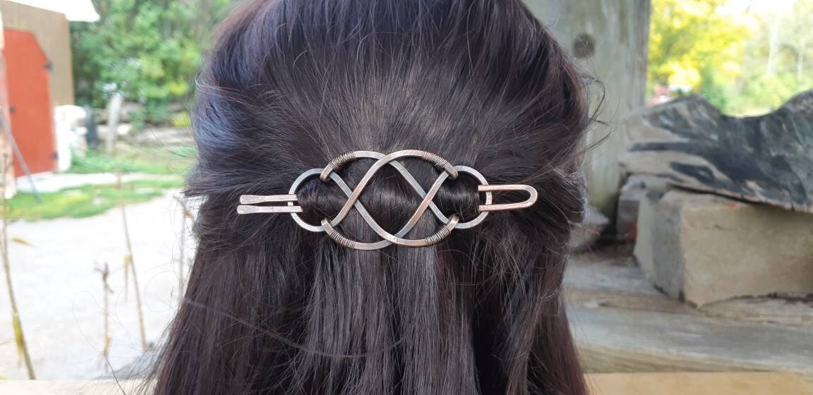 Mini Celtic Hair Clip Barrette Small Hair Pin Hair Clips for - Etsy