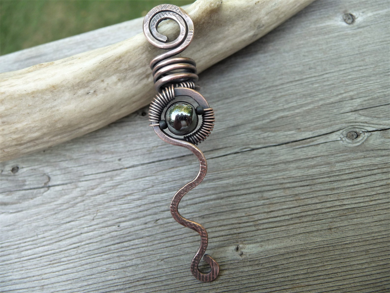 Dreadlock Bead Wire Wrapped Loc Cuff Beard Beads Metal - Etsy