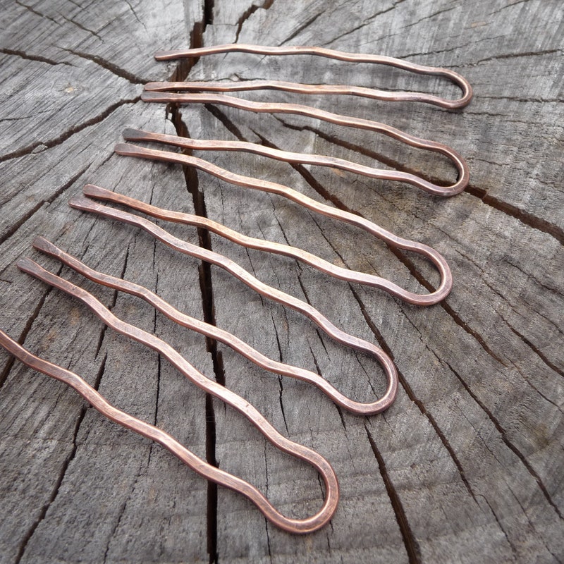 Copper Hair Pin - Etsy