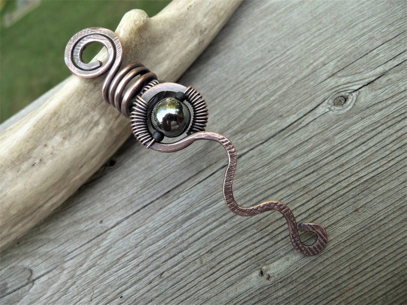 Dreadlock Bead Wire Wrapped Loc Cuff Beard Beads Metal - Etsy