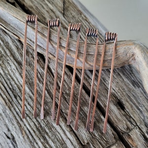 Set of 5 Mini Hair Pins for Updo Hairstyles, Hair Forks, Hair Sticks ...