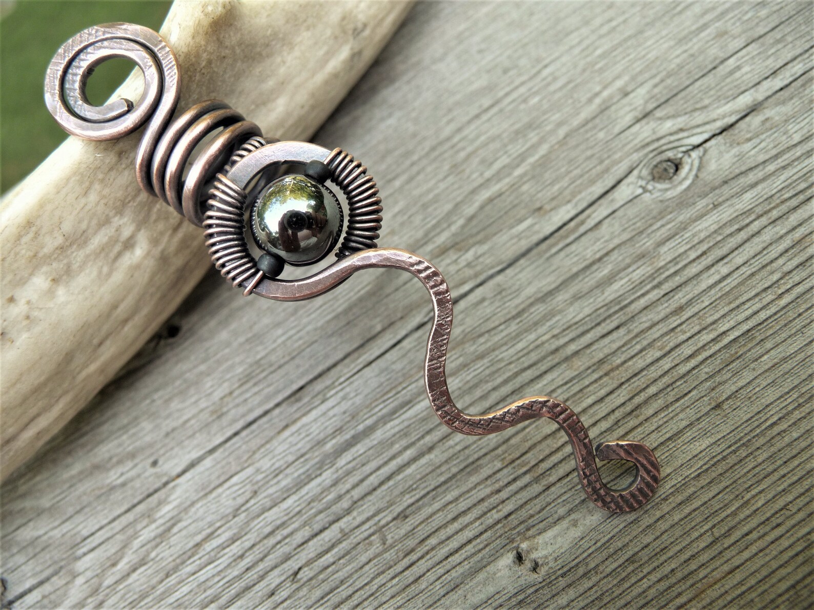 Dreadlock Bead Wire Wrapped Loc Cuff Beard Beads Metal - Etsy