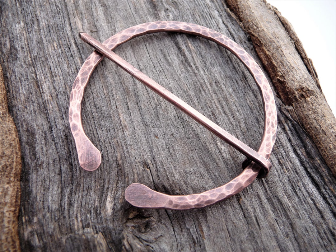Open Circle Penannular Shawl Pin Sweater or Cardigan Clasp - Etsy