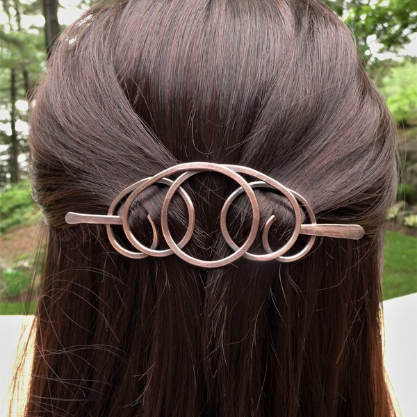 Spiral Hair Clip - Etsy