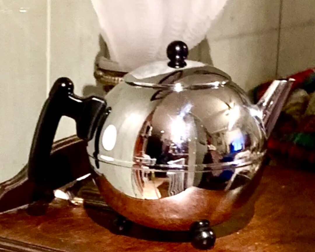 Bredemeijer Stainless Steel Teapot Bella Ronde - Etsy