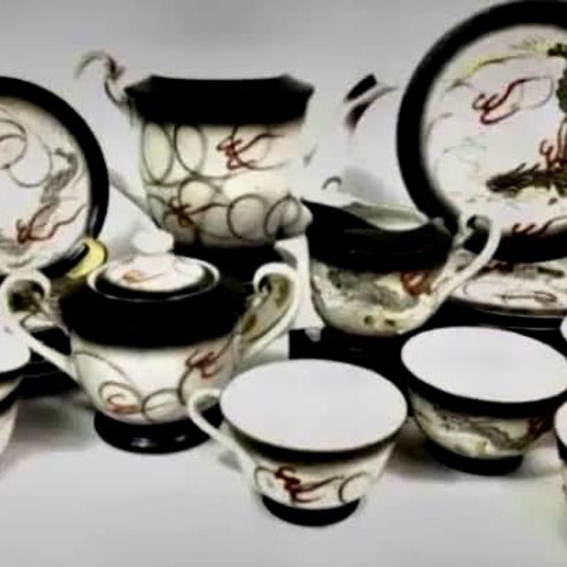 Raven Tea Set - Etsy