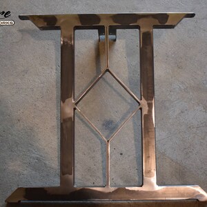 Metal Table Legs With Diamond Design, Conference Table Legs, Dining ...