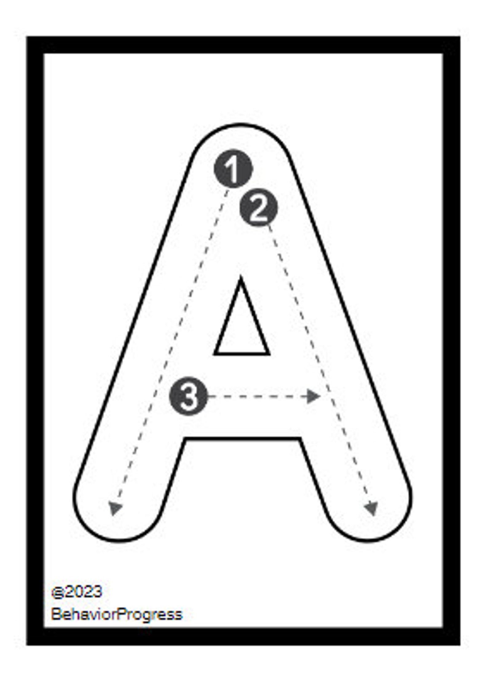 Letter Tracing Flashcards - Etsy