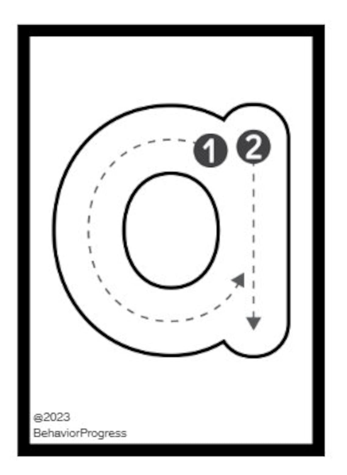 Letter Formation Flashcards- ABC Flashcards - Etsy