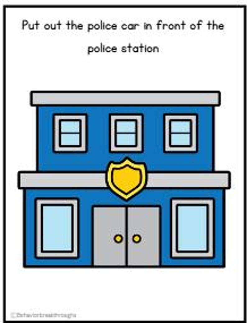 Community Helper- Police Officer Activity Binder - Etsy