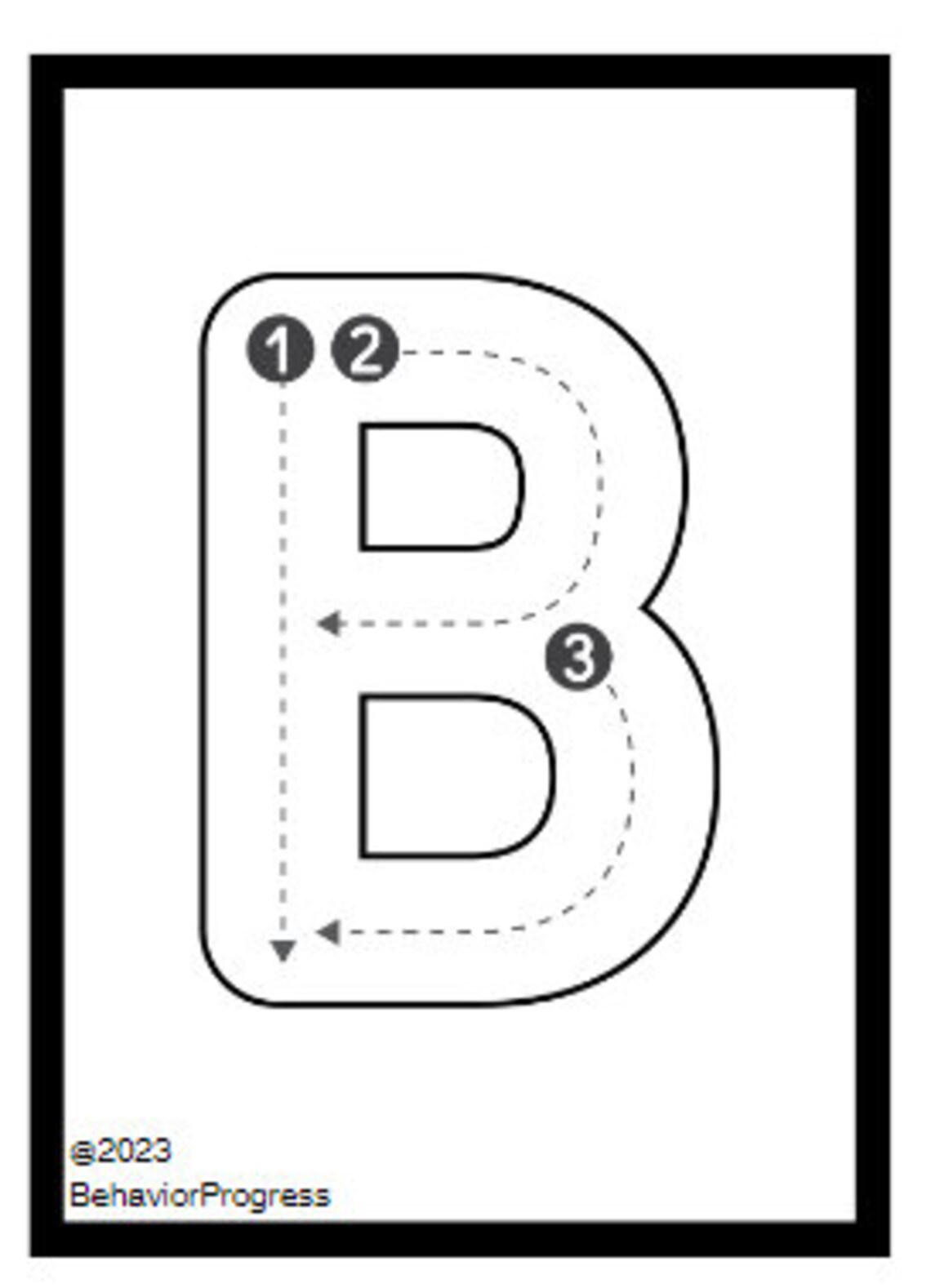 Letter Tracing Flashcards - Etsy