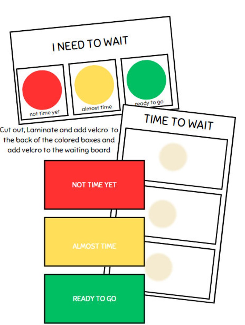 Learning to Wait: Waiting Visuals - Etsy