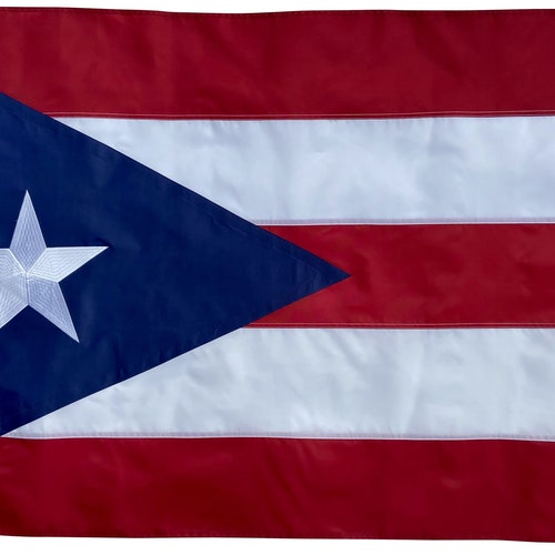 Puerto Rico Flag 3X5 Foot Outdoor Nylon Banner With | Etsy