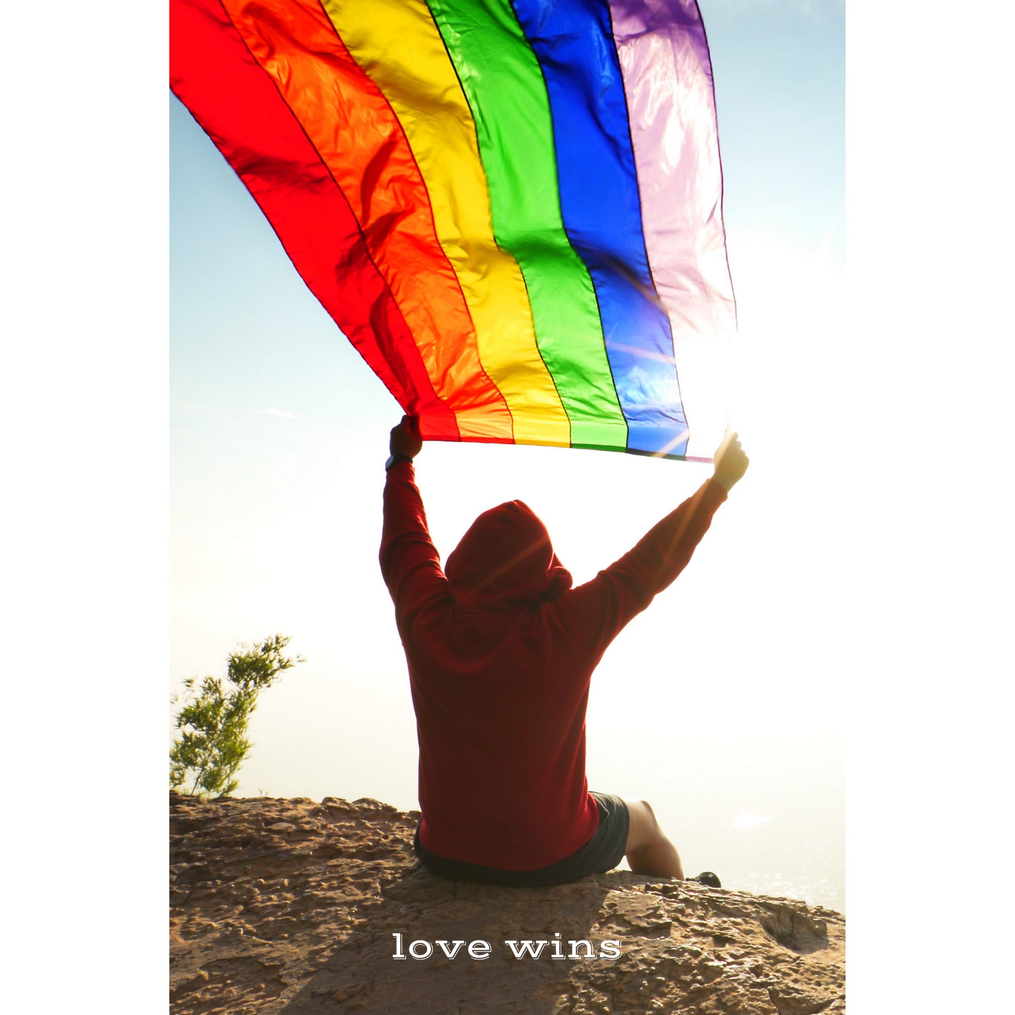 Gay Pride Flag 3x5 Ft LGBTQ Rainbow Flag with Sewn Stripes | Etsy