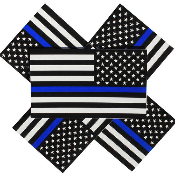 Thin Blue Line Truck Decals - Etsy
