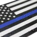 Thin Blue Line Flag Decals 3 X 5 Inch Waterproof Stickers for - Etsy