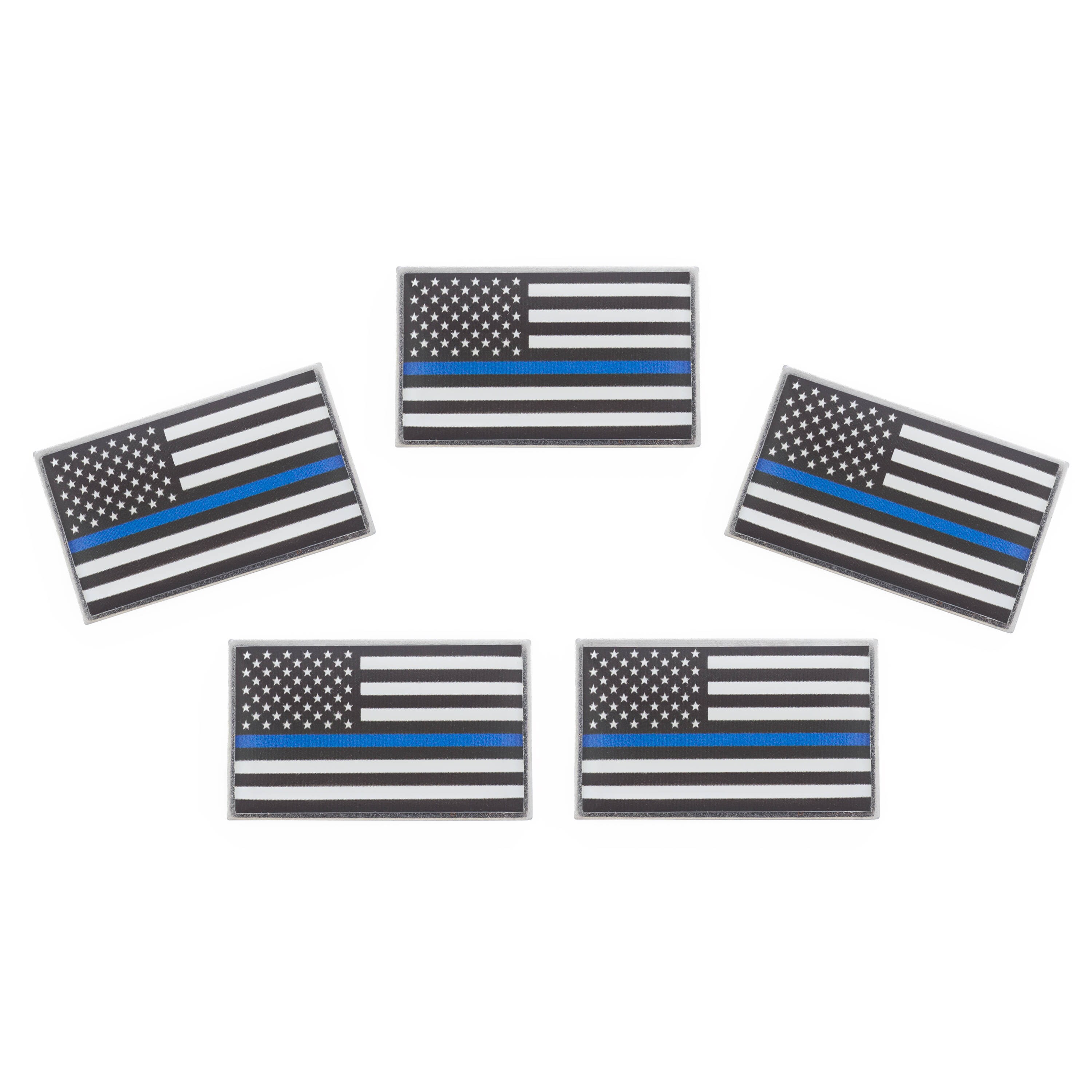 Thin Blue Line Flag Lapel Pins Police Pin Supporting Law | Etsy