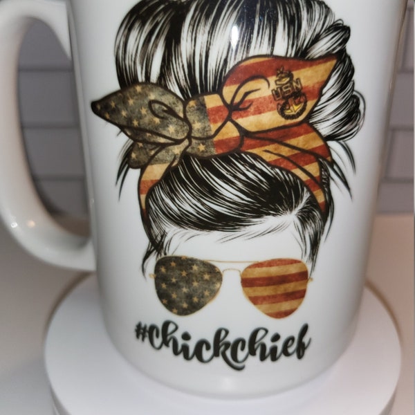 Navy Chick Chief - Etsy