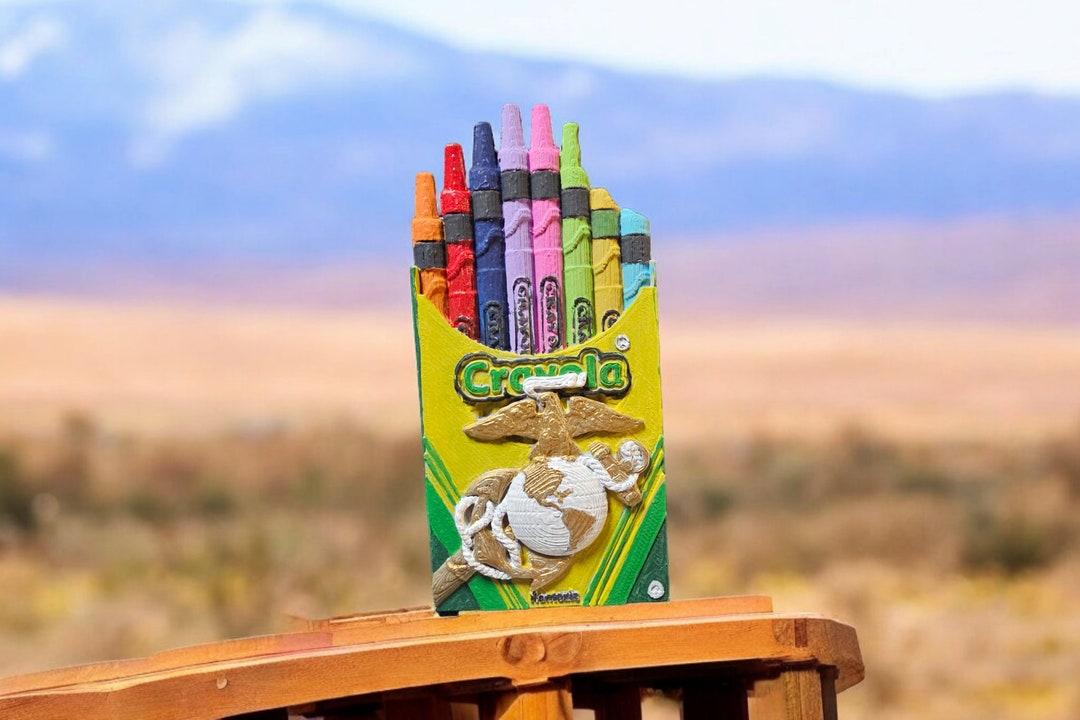 3d Printer Marine Crayons Marine Gift - Etsy