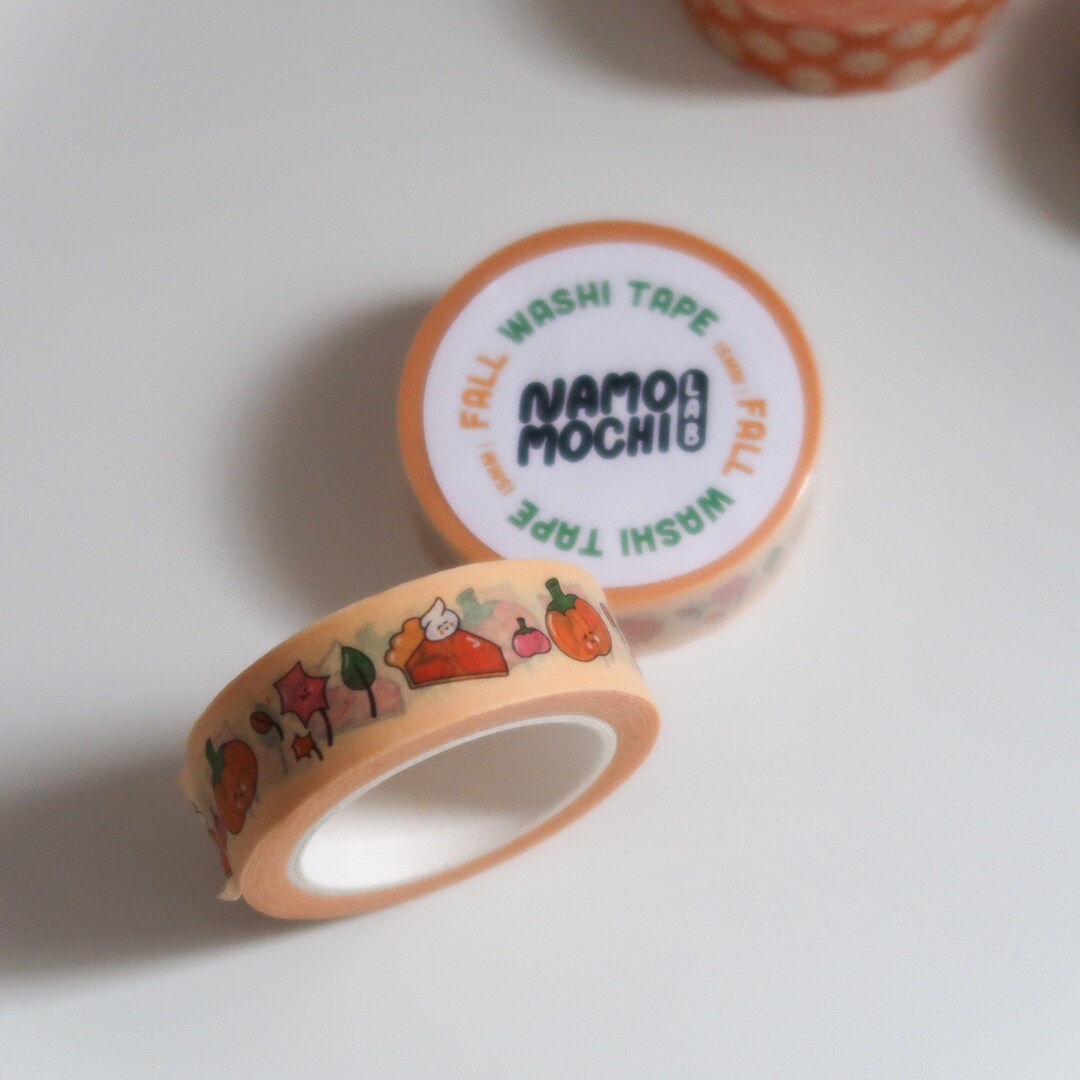Autumn Feast Washi Tape Cute Craft Tape, Kawaii, Thanksgiving ...