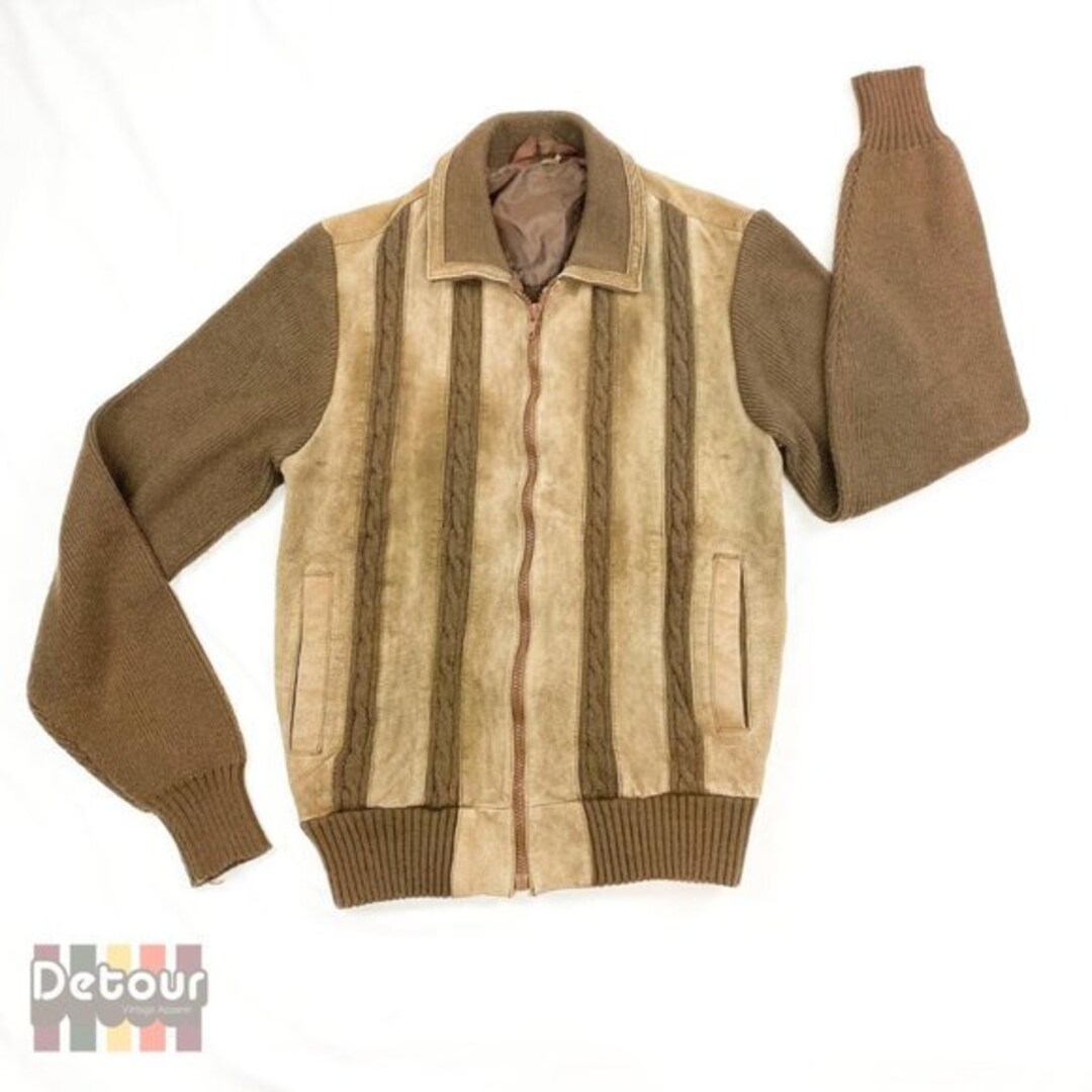 Vintage 1960s Blazer, Medium Brown Jacket, 60s Coat, Sears Premier ...