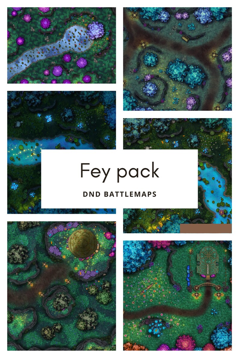Dnd Feywilds 7 Pack - Etsy