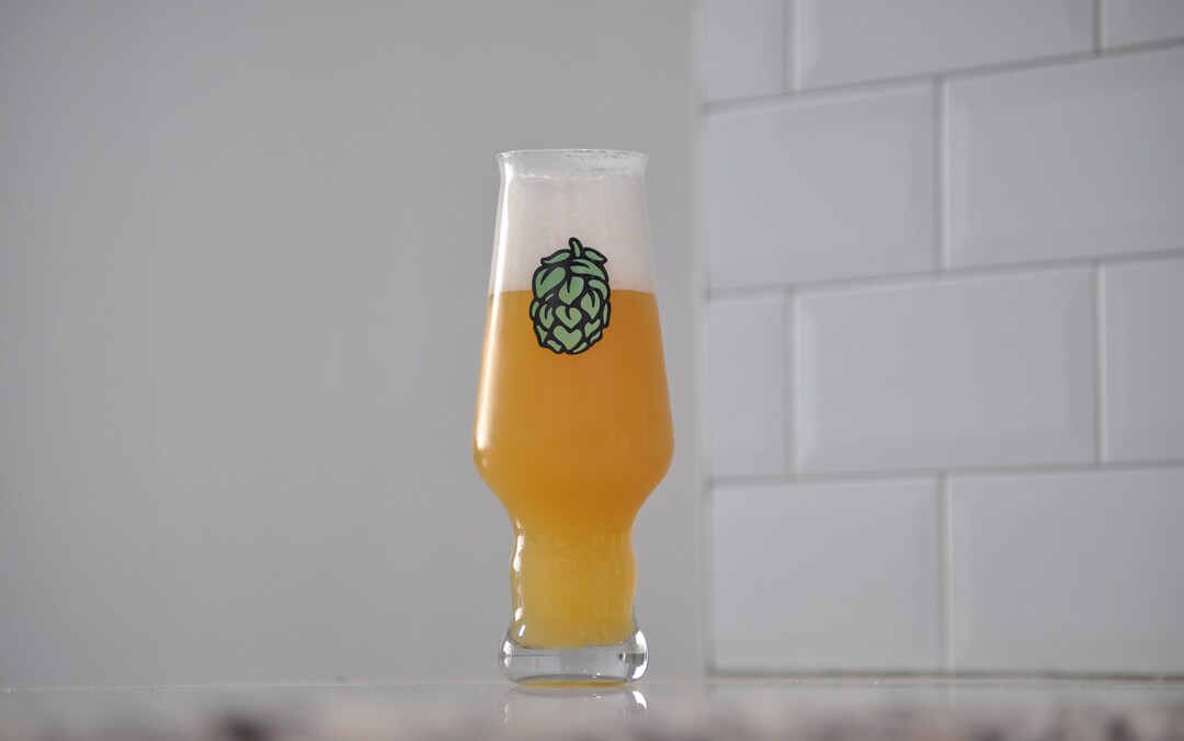 Unique IPA Beer Glasses || 17oz Craft Beer Glassware - Etsy