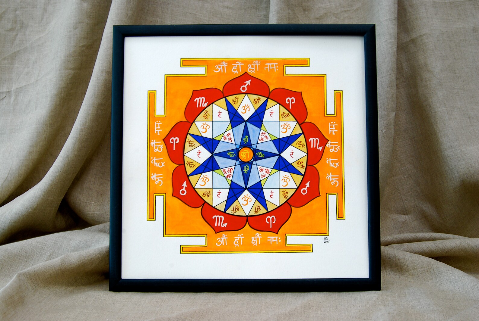 Prin Poster, Mars Yantra, Mangala Yantra, Vedic Astrology, Jyotish ...