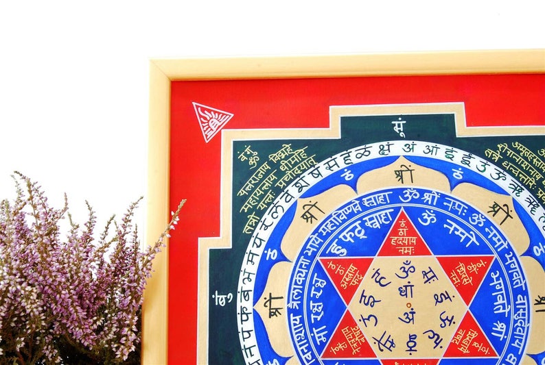 Print Poster, Dhanvantari Yantra, Healing Yantra, Yantra for Health ...