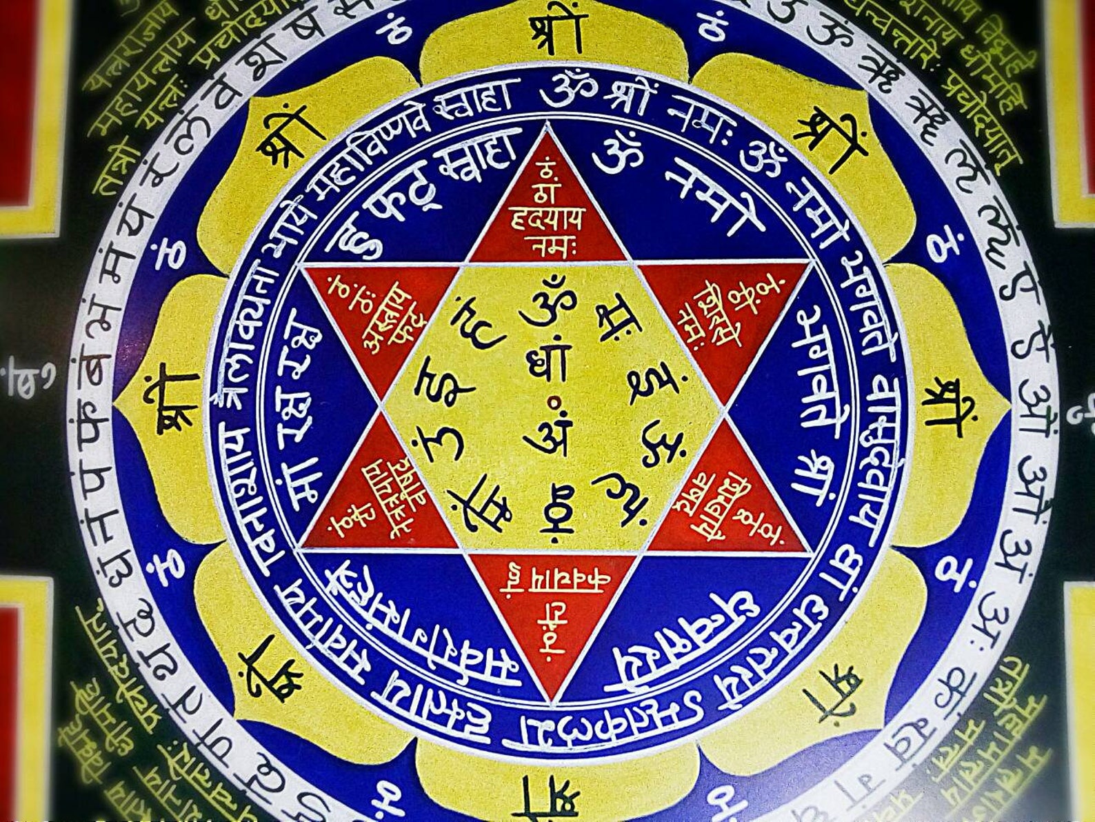 Print Poster, Dhanvantari Yantra, Healing Yantra, Yantra for Health ...