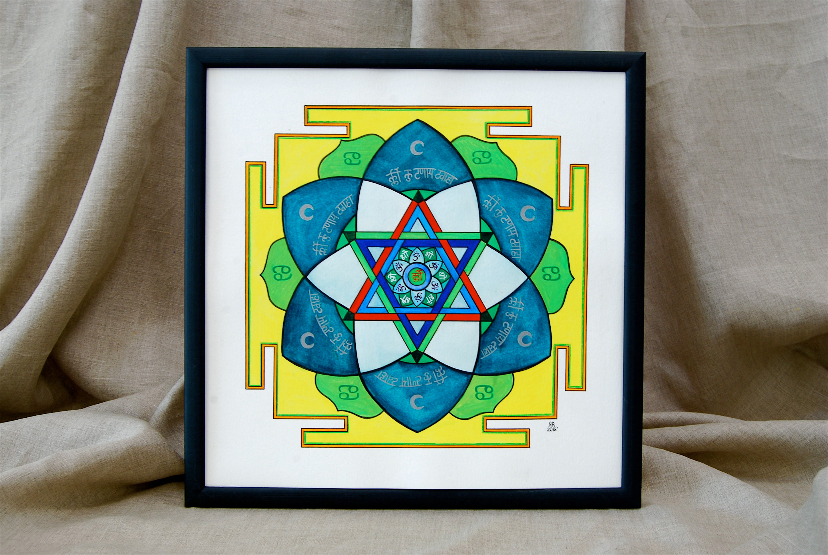 Prin Poster, Moon Yantra, Chandra Yantra, Vedic Astrology, Jyotish ...