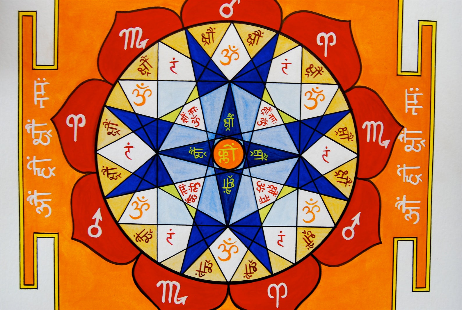 Prin Poster, Mars Yantra, Mangala Yantra, Vedic Astrology, Jyotish ...