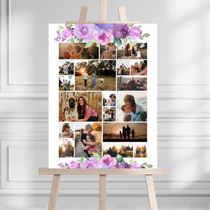 Funeral Collage Template, Set of 3 Funeral Photo Collage Bundle ...