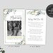 Editable Funeral Bundle Funeral Program Bundle Celebration - Etsy