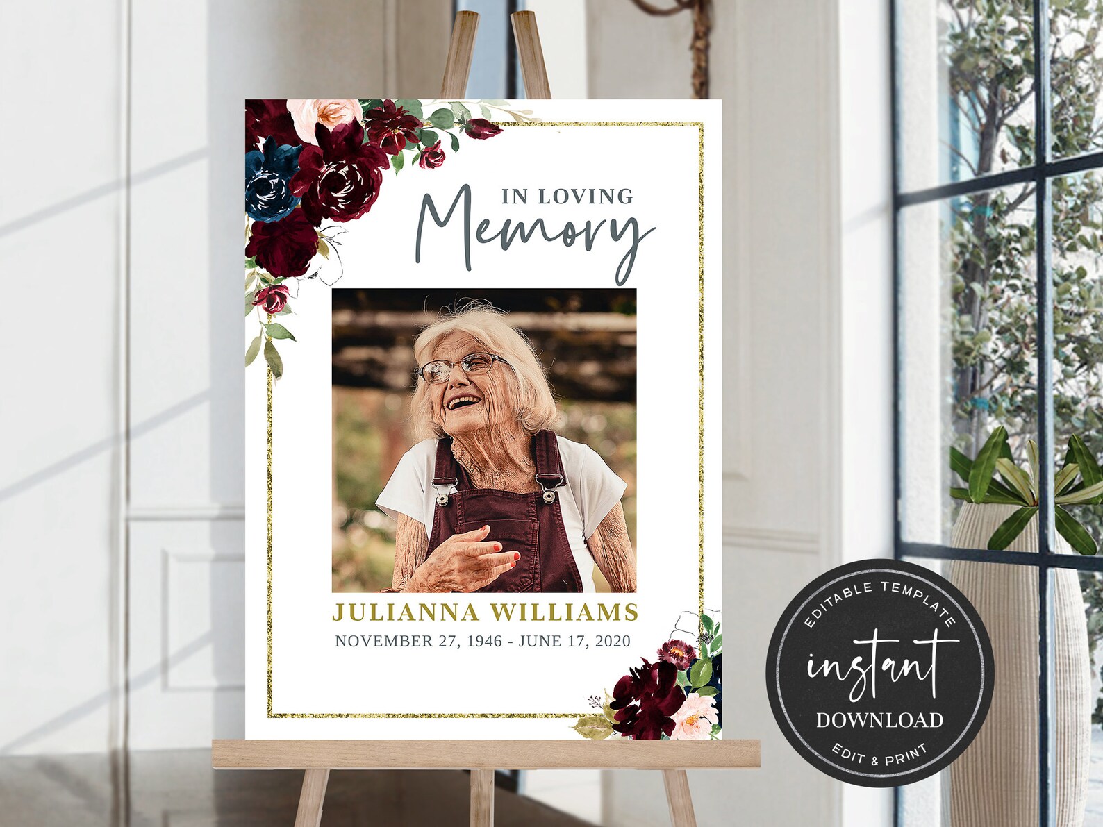 Funeral Bundle, Funeral Program Bundle, Celebration of Life Package, in ...