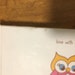 Cute Kid's Owl Journal Hard Cover With Extras & Bonus Blank Smaller ...