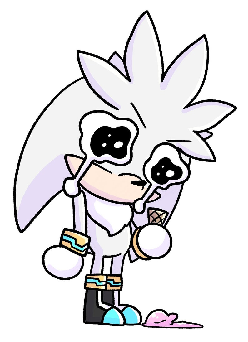 Derp Sonic the Hedgehog Stickers - Etsy