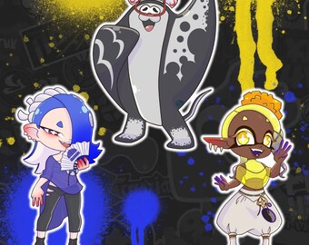 Splatoon 3 Deep Cut - Etsy