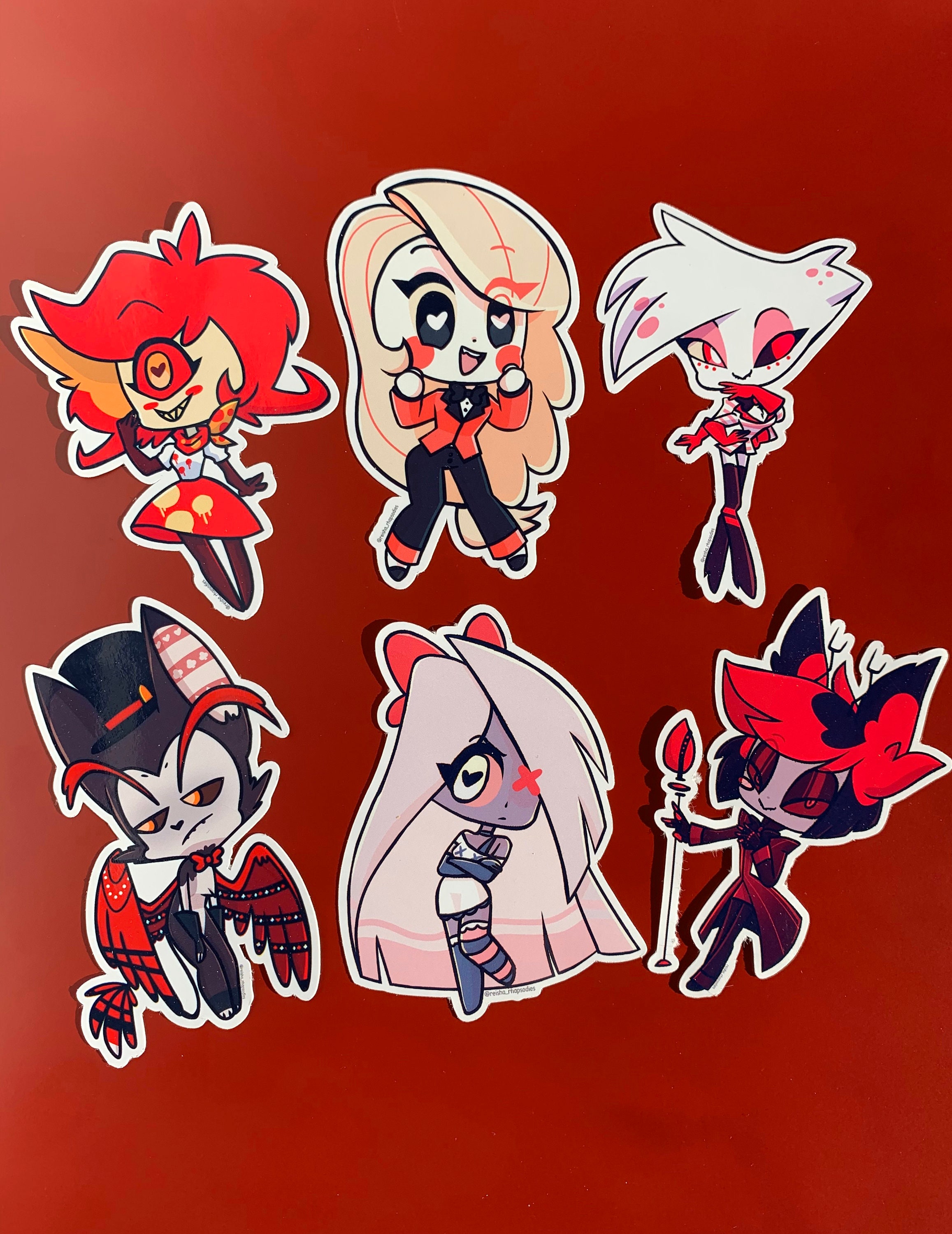 Hazbin Hotel Stickers - Etsy