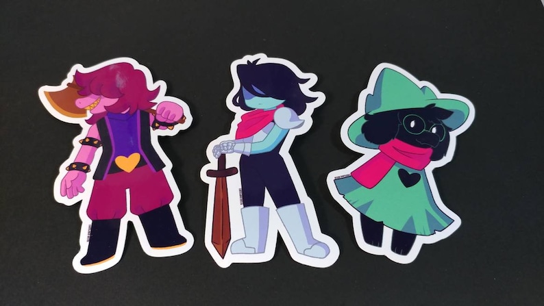 Deltarune Sticker Set | Etsy