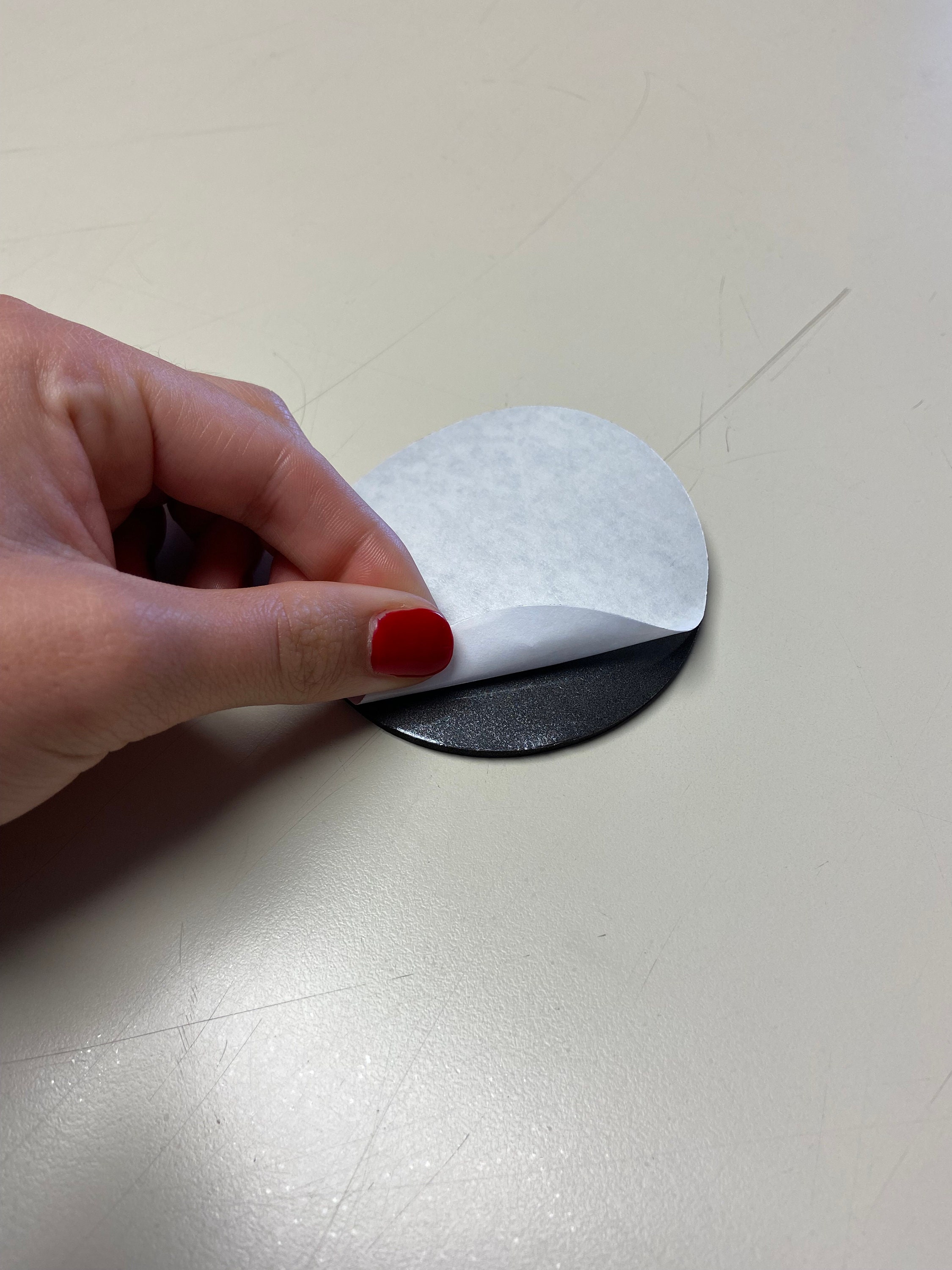 Black Closed-cell Sponge Rubber, 3" Diameter Circles, 1/8" Thick, Set ...